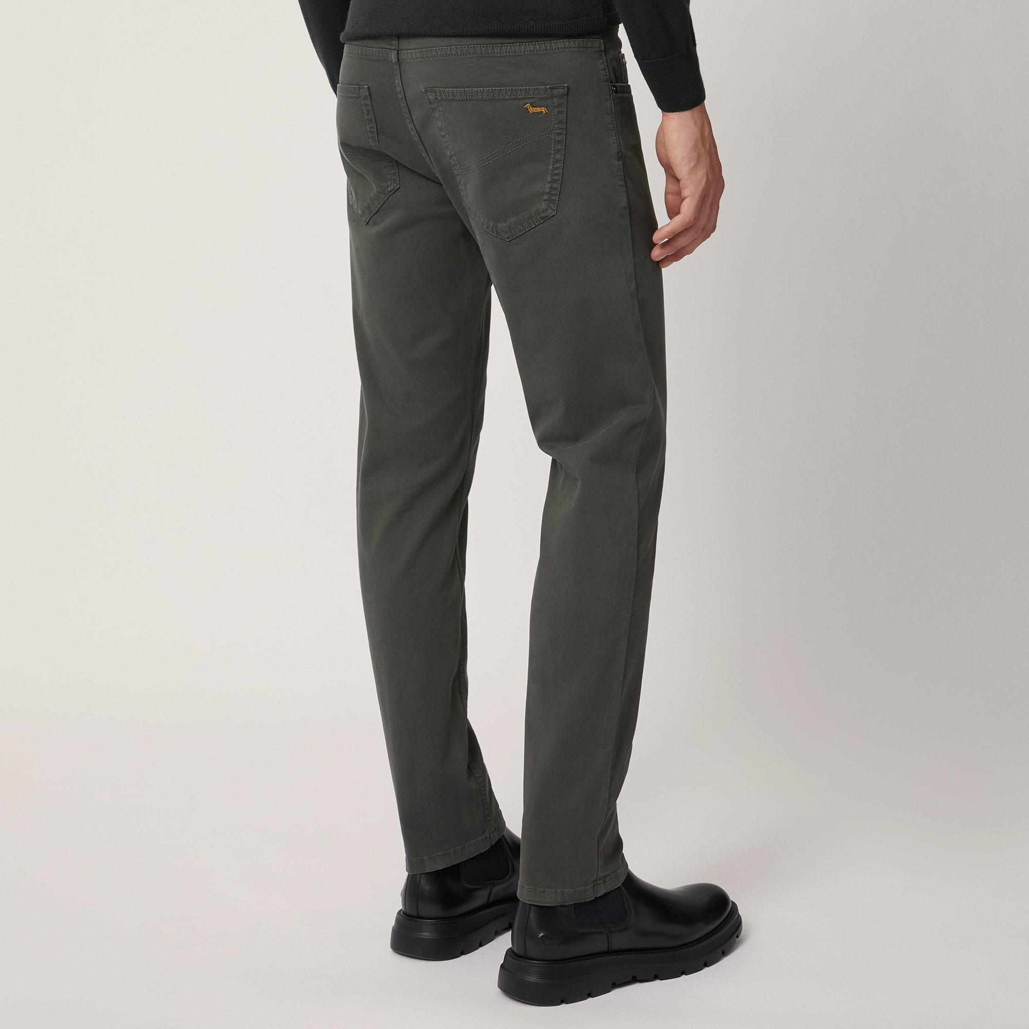 Narrow Five-Pocket Pants