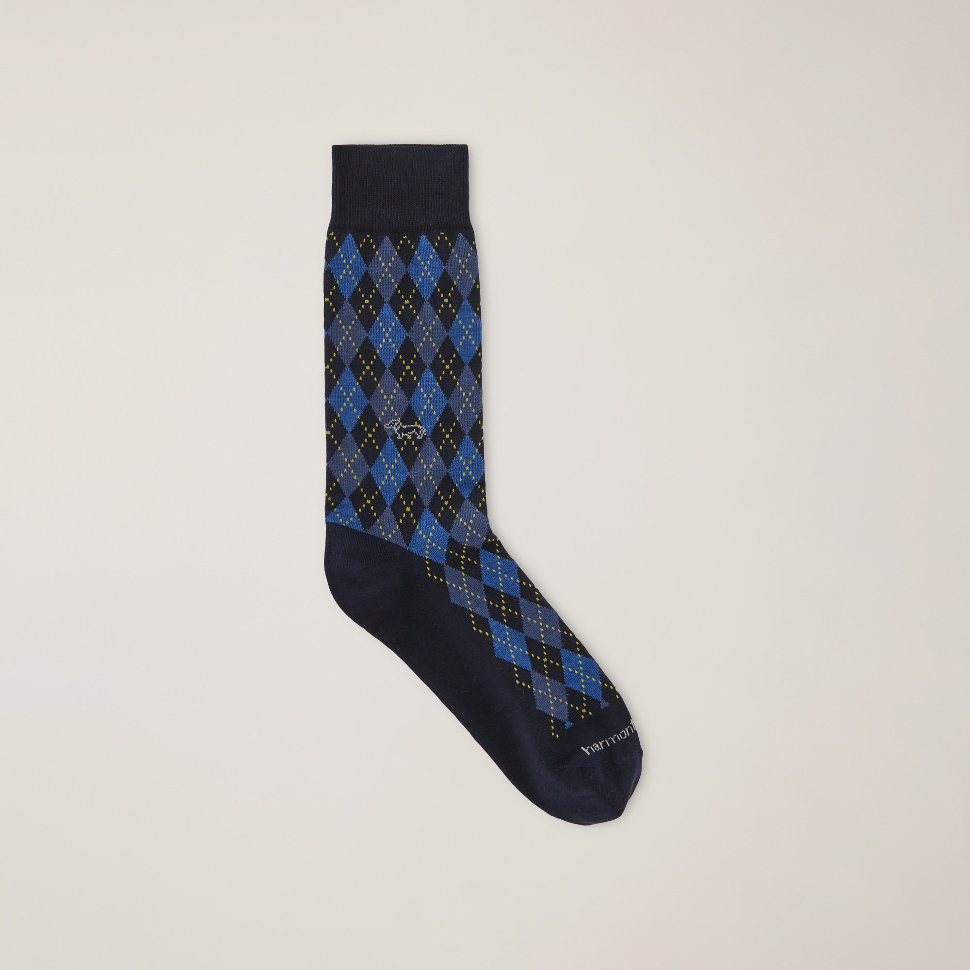 Short Argyle Patterned Socks: Luxury italian Socks | Harmont & Blaine®