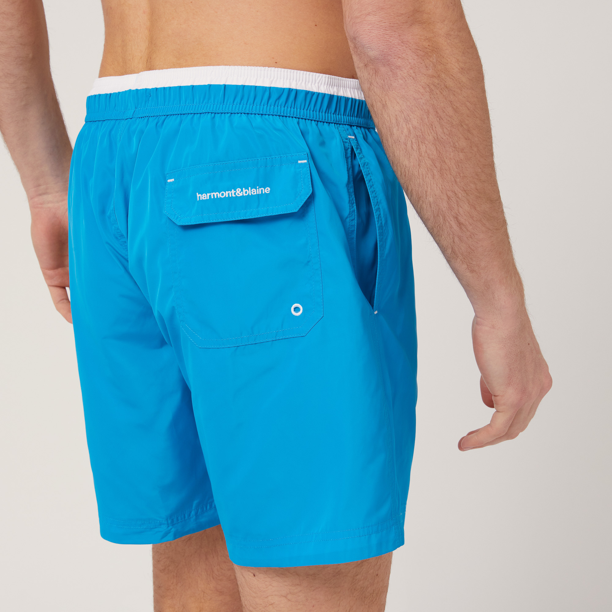 Swim Trunks with Lettering