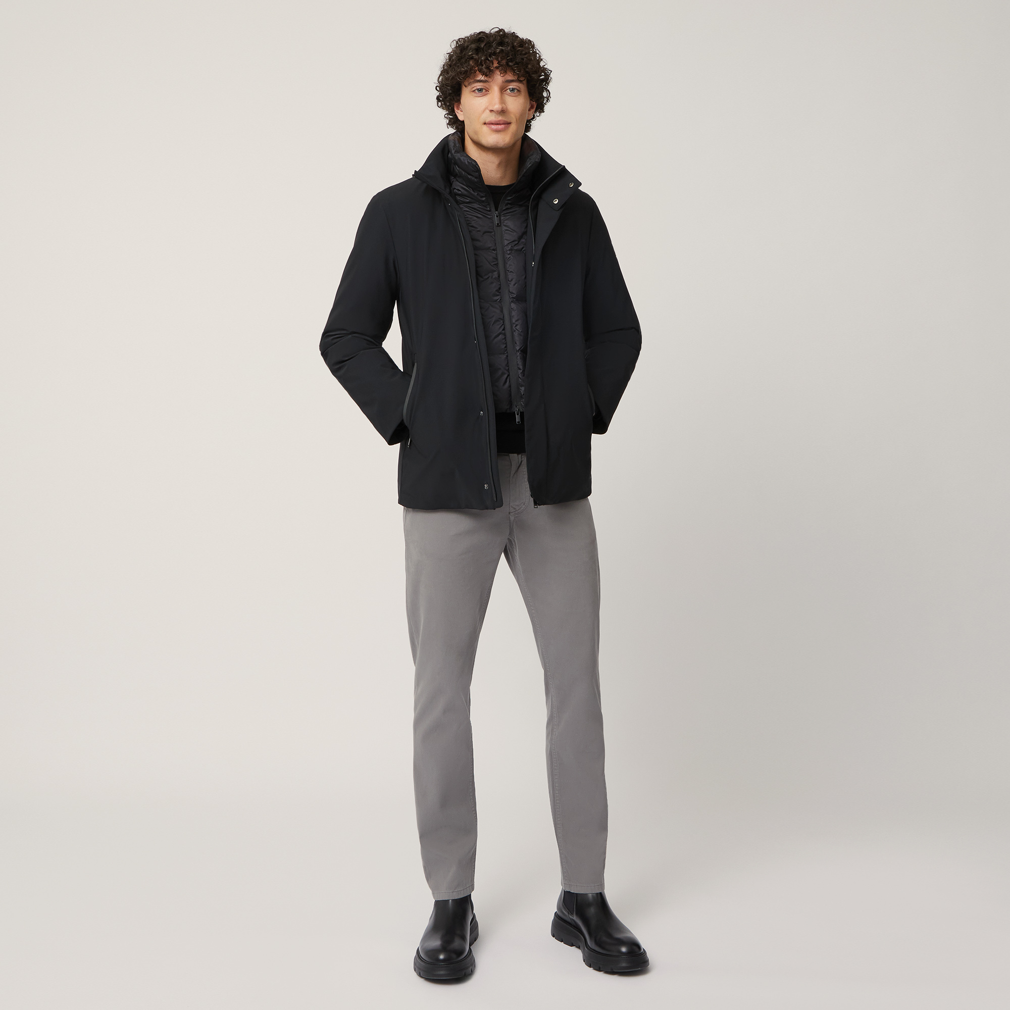 Field Jacket with Nylon Interior: Luxury italian Coats and Jackets ...