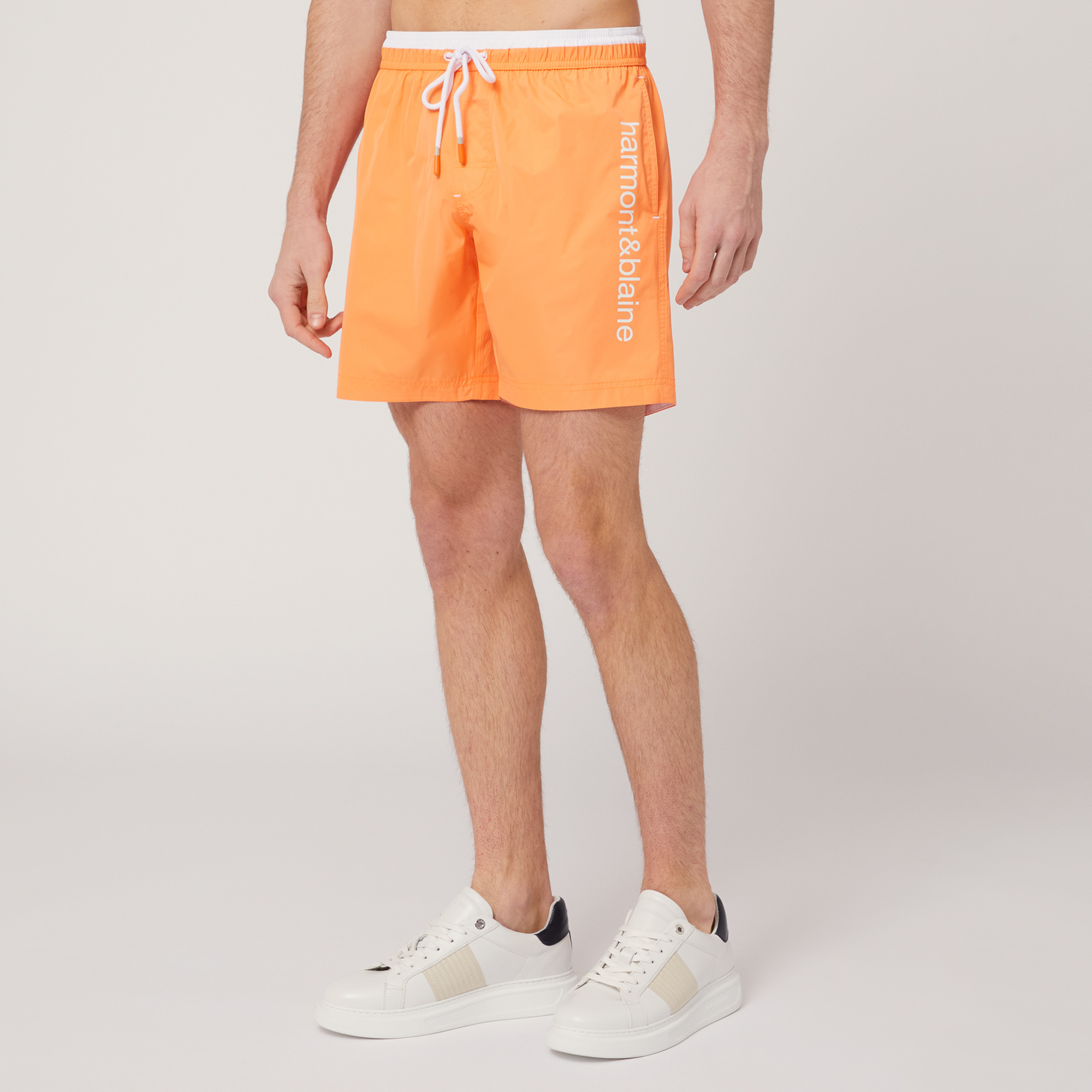 Swim Trunks with Lettering