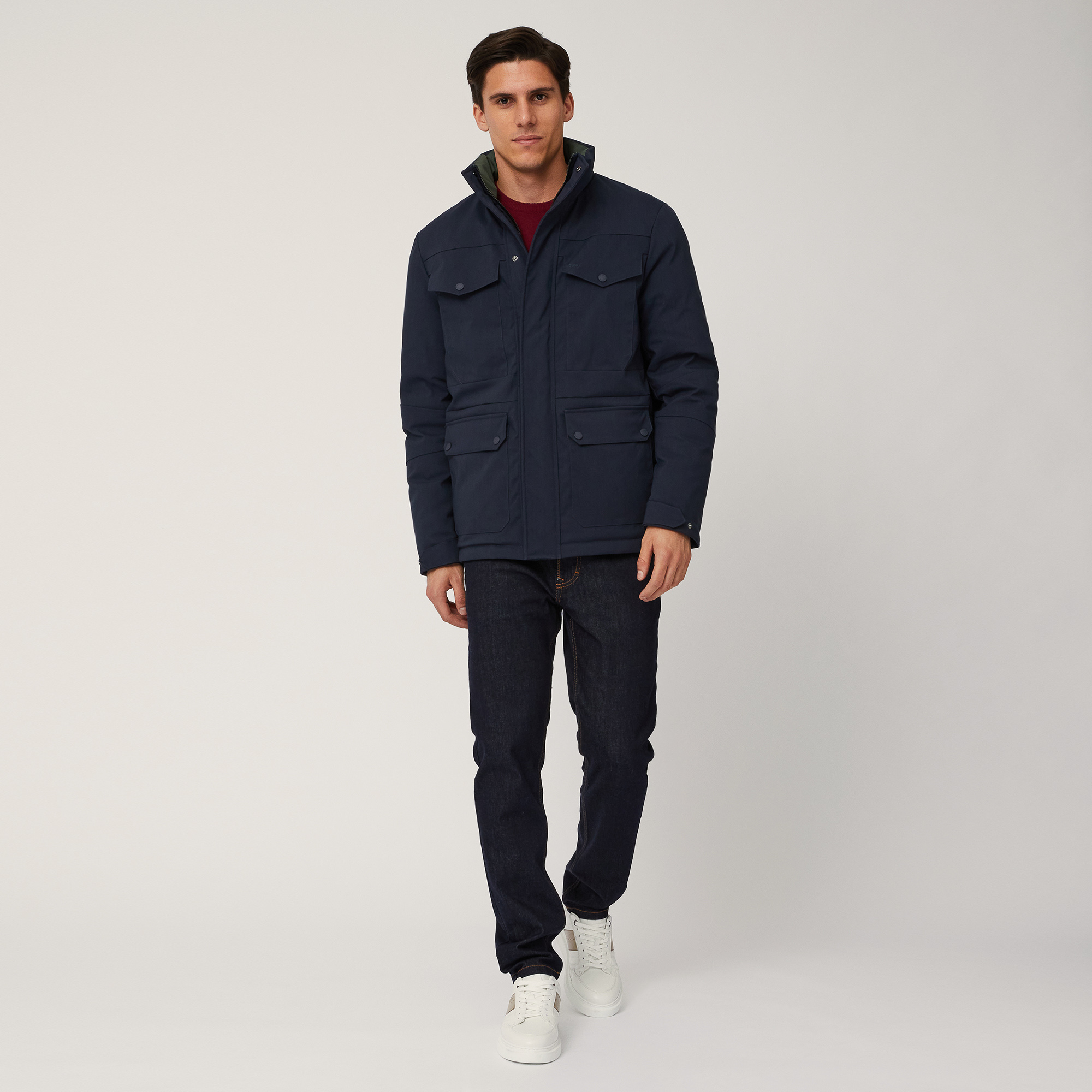 Field Jacket with Large Pockets